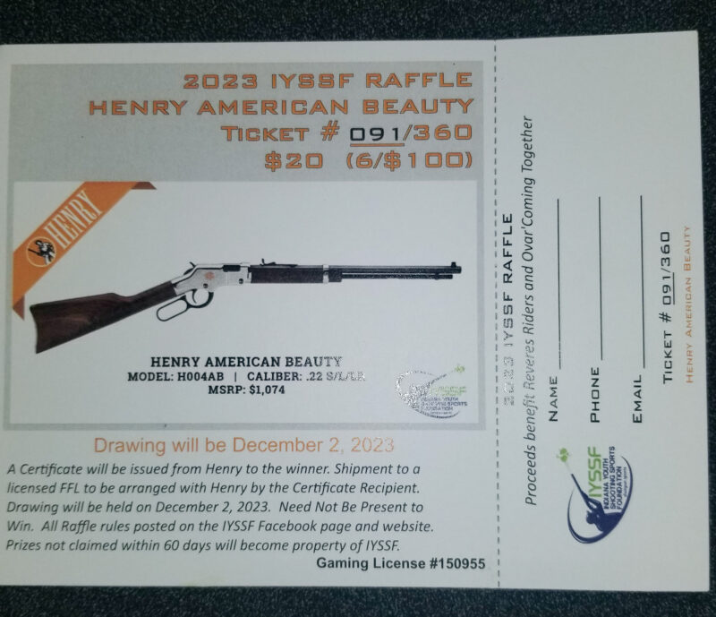 Henry “American Beauty” Rifle Raffle | Revere's Riders